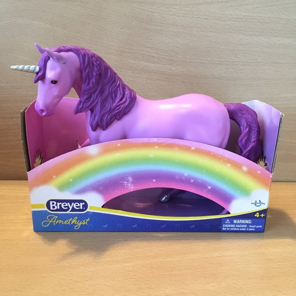 Breyer | Toys | Nwt Lilac Breyer Unicorn Amethyst Rainbow Box Toy Pony ...